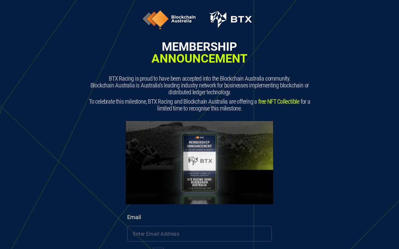 Blockchain Australia + BTX